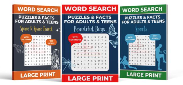 Premium Word Searches: Fun Brain Games for the Whole Family